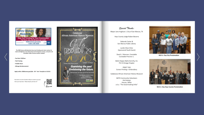 Souvenir Booklet/Ad Spaces | Dunbar Heritage Association